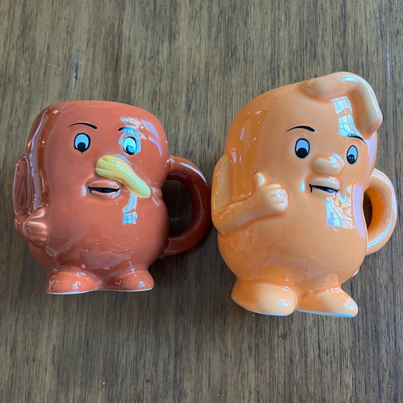 Dining | Vintage Kidney And Stomach Mugs Set | Poshmark